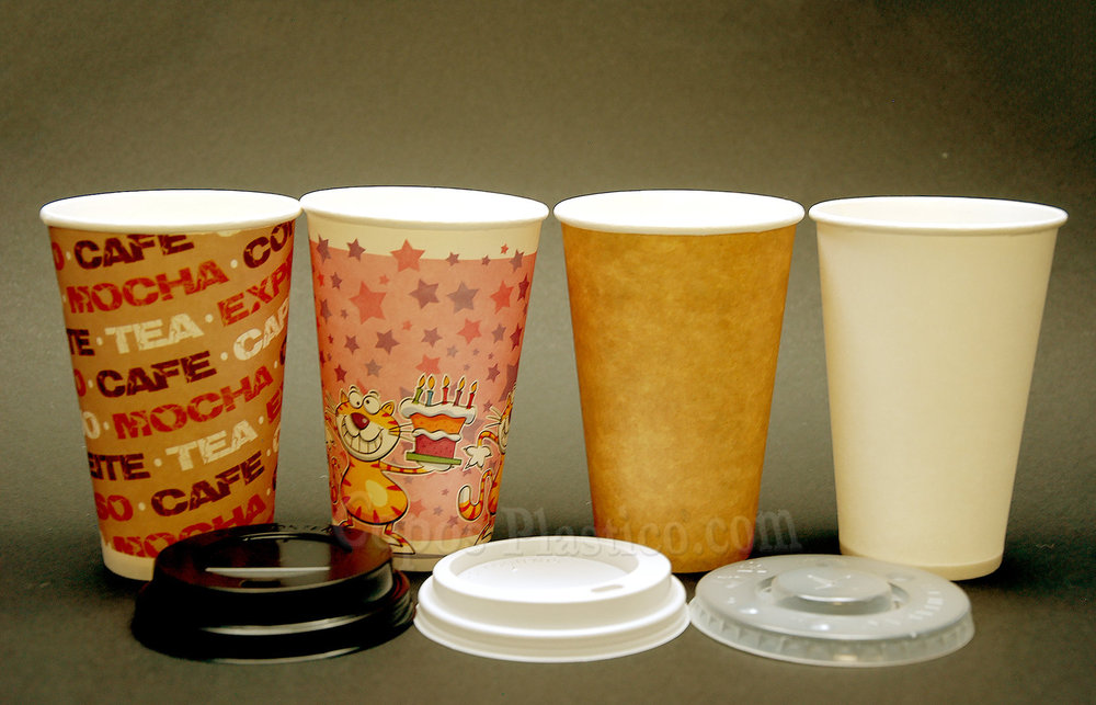 Paper Cups 330 ml White disposable 2000 units Cups