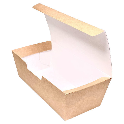 Rectangular Take Away Kraft Box - Ecological