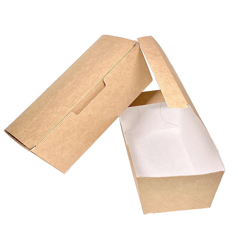 Rectangular Take Away Kraft Box - Ecological