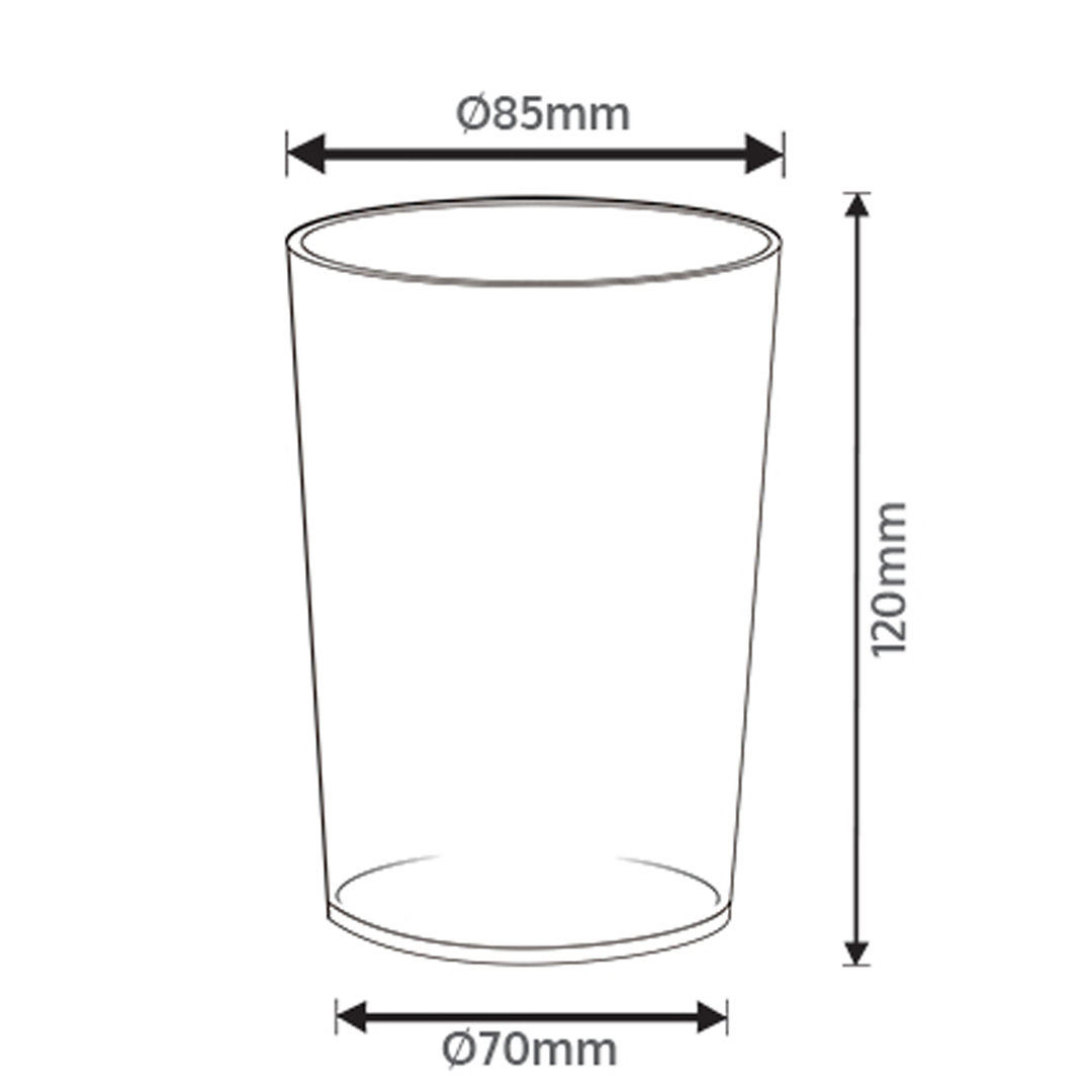 Valencia Cup SAN - Box 231 units - Plastic cups